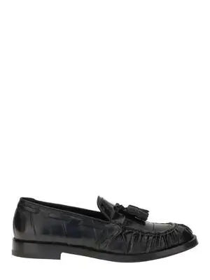 Fratelli Rossetti Quilted Tassel Loafers - Black