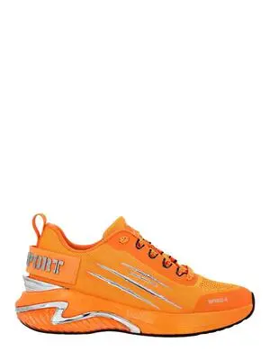 PLEIN SPORT Logo-embellished Sneakers - Orange