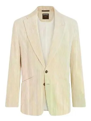 Zegna Cashco Corduroy Blazer - Neutrals