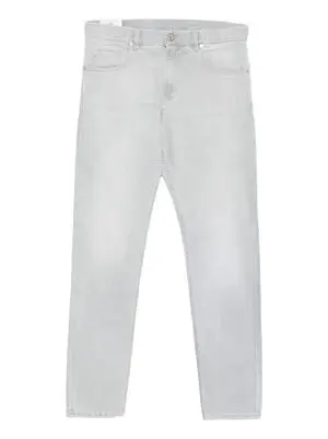 Eleventy Whiskering-effect Jeans - Grey