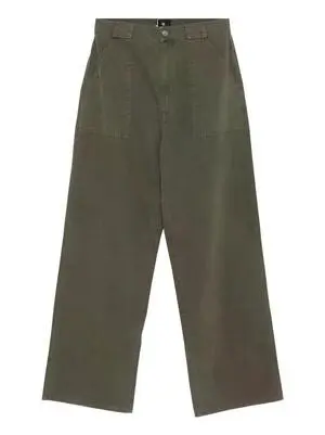 ANINE BING Grayson Trousers - Green
