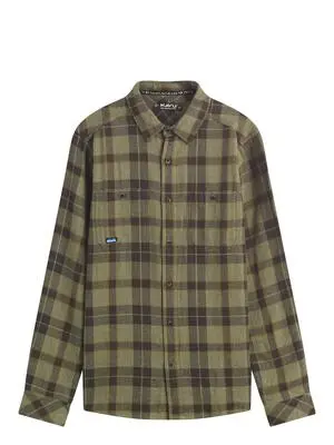 KAVU Big Joe Shirt - Green Ravine