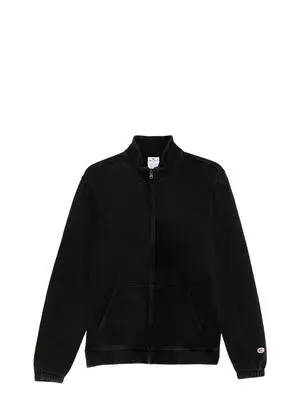 Champion Zip-up High-neck Sweatshirt - Black