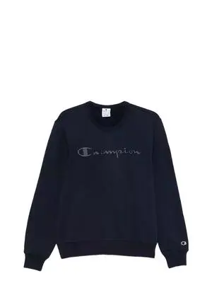 Champion Logo-embroidered Sweatshirt - Blue