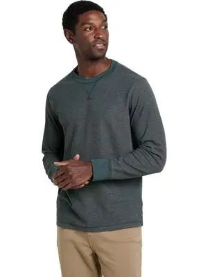 TOAD & CO Framer Ii Long Sleeve Crew Neck Waffle Knit Top - Serrano Pattern