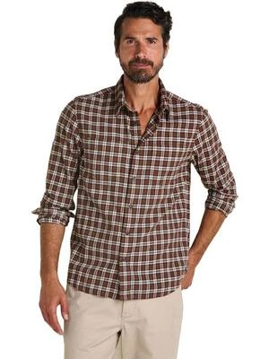 TOAD & CO Pinevale Long Sleeve Shirt Tabac Pattern