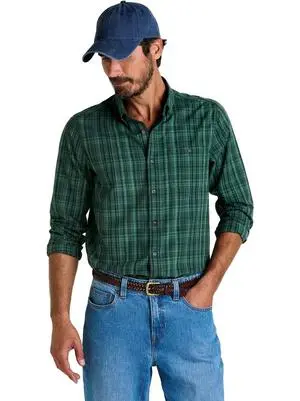 TOAD & CO Airscape Long Sleeve Shirt Pasture Pattern