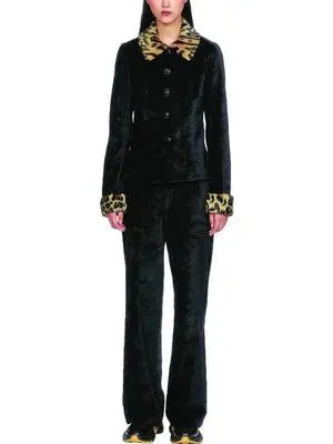 Anna Sui Velour Jacket - Black