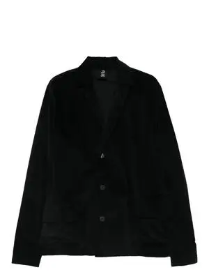 THOM KROM Single-breasted Velvet Blazer - Black