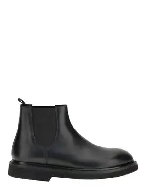 Premiata Leather Chelsea Boots - Black