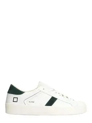 D.a.t.e. Leather Panelled Suede Sneakers - White