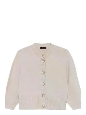 ANNE CLAIRE Crew-Neck Cardigan