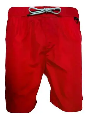 Iceberg Logo-plaque Swim Shorts - Red