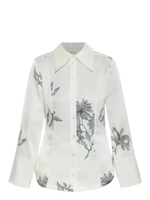 BY MALENE BIRGER Floral-print Blouse - White