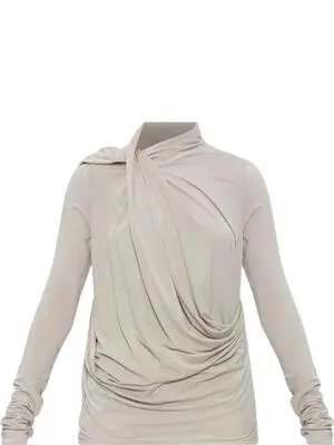 ENTIRE STUDIOS Draped Cowl-Neck Top