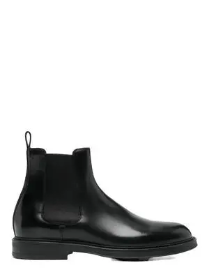 HENDERSON BARACCO Leather Chelsea Boots - Black