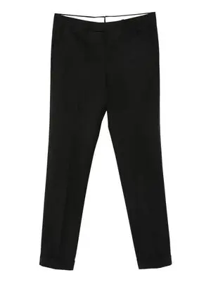 PT TORINO Cuffed Trousers - Black