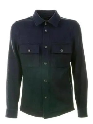 Jacob Cohen Double-pocket Button-front Shirt - Blue