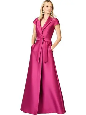 Sachin & Babi Etienne Gown - Red