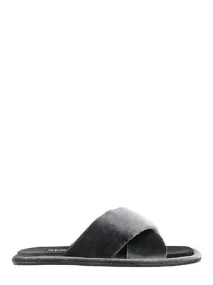 Senso Inka Velvet Slides - Grey