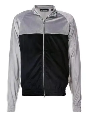 GOD'S MASTERFUL CHILDREN Varsity Zip-up Jacket - Grey
