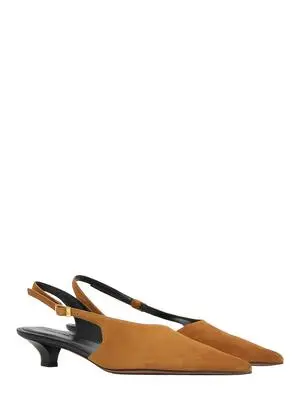 MANSUR GAVRIEL Anna Slingback Pump - Saddle