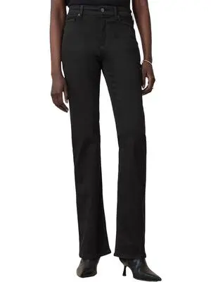 ALLSAINTS Haldan Slim Bootcut Jeans - Perfect Black