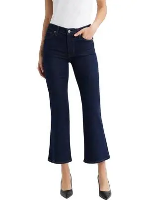 FRAME The Pixie Icon High-waist Flare Jeans - Rinse