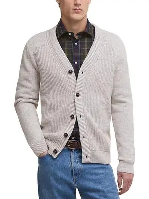 Barbour Knitted Button Cardigan - Mist