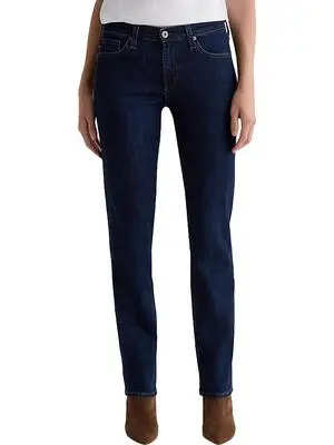 Ag Sandra Low Rise Straight Jeans - Modern Indigo