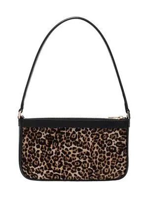 ANINE BING Mini Elly Shoulder Bag - Leopard