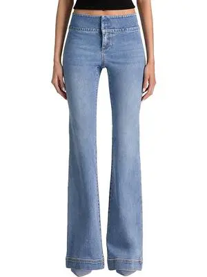 Alice + Olivia Hot Mid Rise Jeans - Celtine Vintage