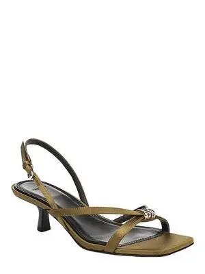 Vince Tali Slingback Sandals - Olivewood