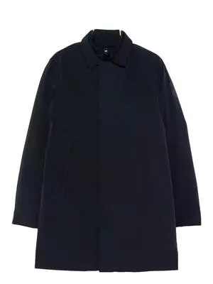 PEOPLE OF SHIBUYA Concealed-zip Coat - Blue