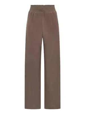 Malìparmi Elasticated-waistband Trousers - Brown