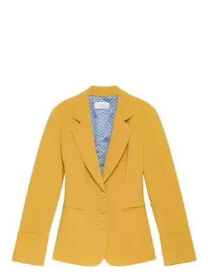 Malìparmi Single-breasted Jacket - Yellow