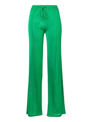 Emilio Pucci Straight-leg Knit Trousers - Green