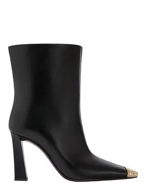 GIUSEPPE ZANOTTI Janiee Metal 90 Ankle Boots - Black