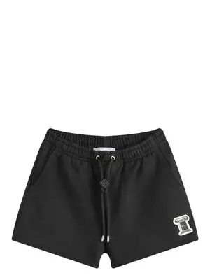 Casablanca Pearl Diamond Shorts - Black