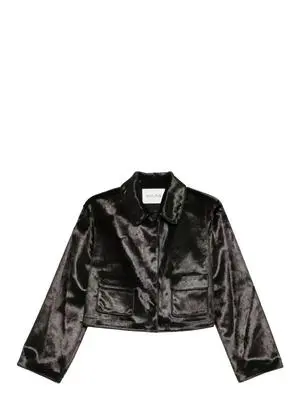 MALINA Velvet Jacket - Brown