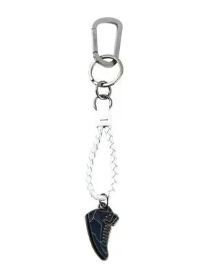 FERRAGAMO Sneaker Pendant Keychain - White