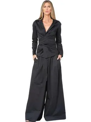 JBQ Valentina Long Sleeve Top - Black
