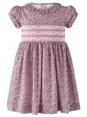 RACHEL RILEY Floral Smocked Dress - Purple