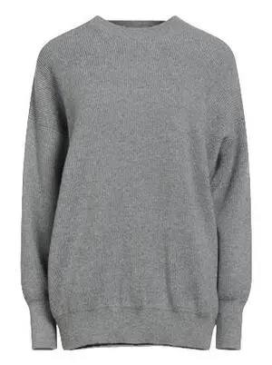 Fabiana Filippi Sweater In Virgin Wool, Viscose, Silk, Cashmere, And Polyester - Grey