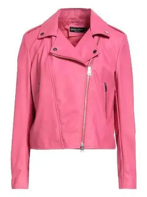 STREET LEATHERS Biker Jacket - Pink