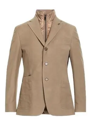 PAOLONI Single-Breasted Blazer With Detachable Lining