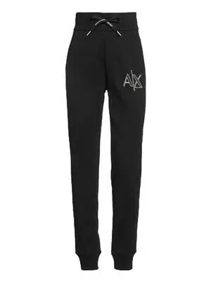 Armani Exchange Cotton-blend Track Pants - Black