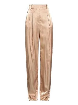 Agnona Wide-leg Viscose-blend Pants - Sand