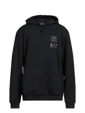 EA7 Jersey Sweatshirt With Logo - Black