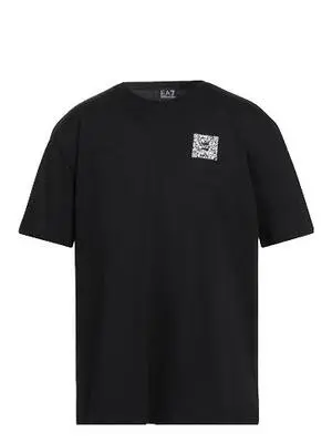EA7 T-shirt Size Cotton - Black